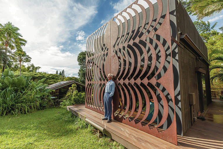 Haiku artist’s retreat provides sanctuary for colossal sculptures ...