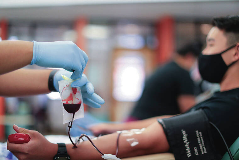 Blood bank reports critical shortage in all blood types | Honolulu Star ...