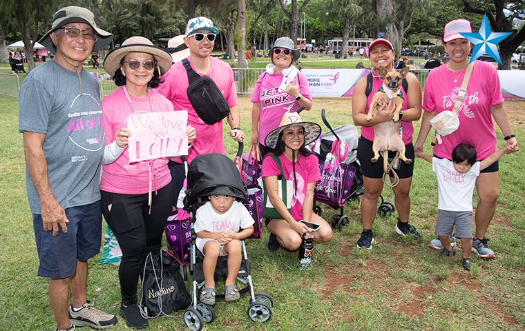Participants walk in More Than Pink Walk | Honolulu Star-Advertiser